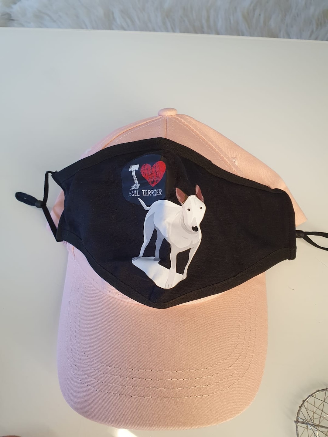 Unique "i Love Bull Terrier" Mask - Etsy