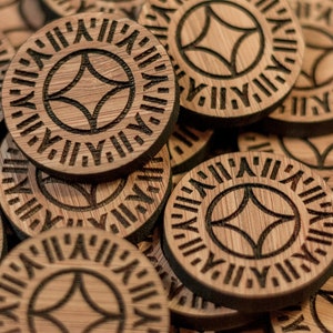 Bless Tokens - Set of 6 - for Clerics and Paladins / D&D Bless Tokens ...