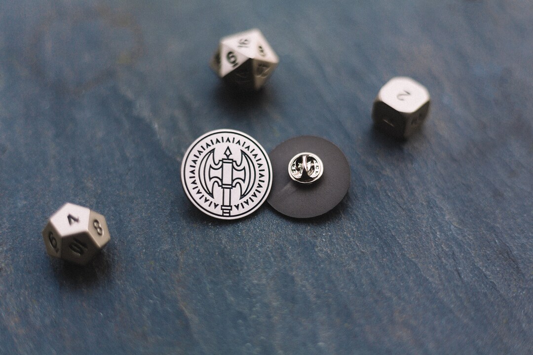 Barbarian Class Enamel Pin / Barbarian D&D Enamel Pin / Barbarian RPG ...