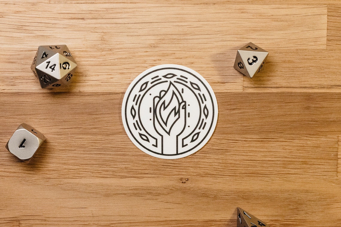 Sorcerer Class Sticker / Sorcerer D&D Sticker / Sorcerer RPG Sticker ...