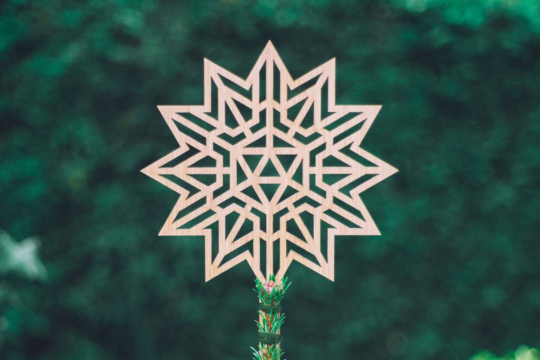 D20 Star Tree Topper / D&D Christmas Decorations / Dnd Christmas Tree ...