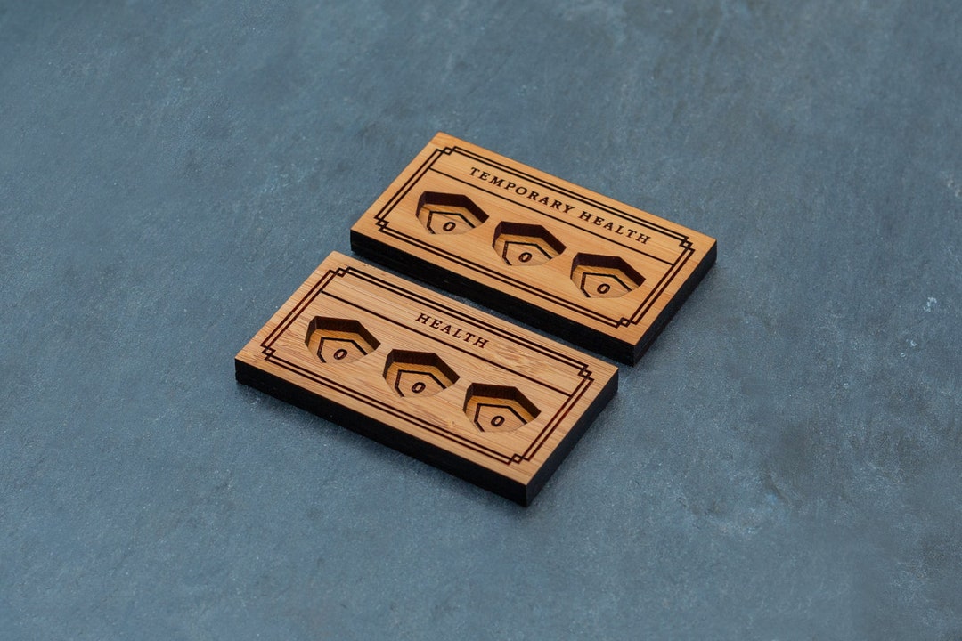 Health Tracker Bundle Set - D&D Health Tracker / RPG Health Tracker ...