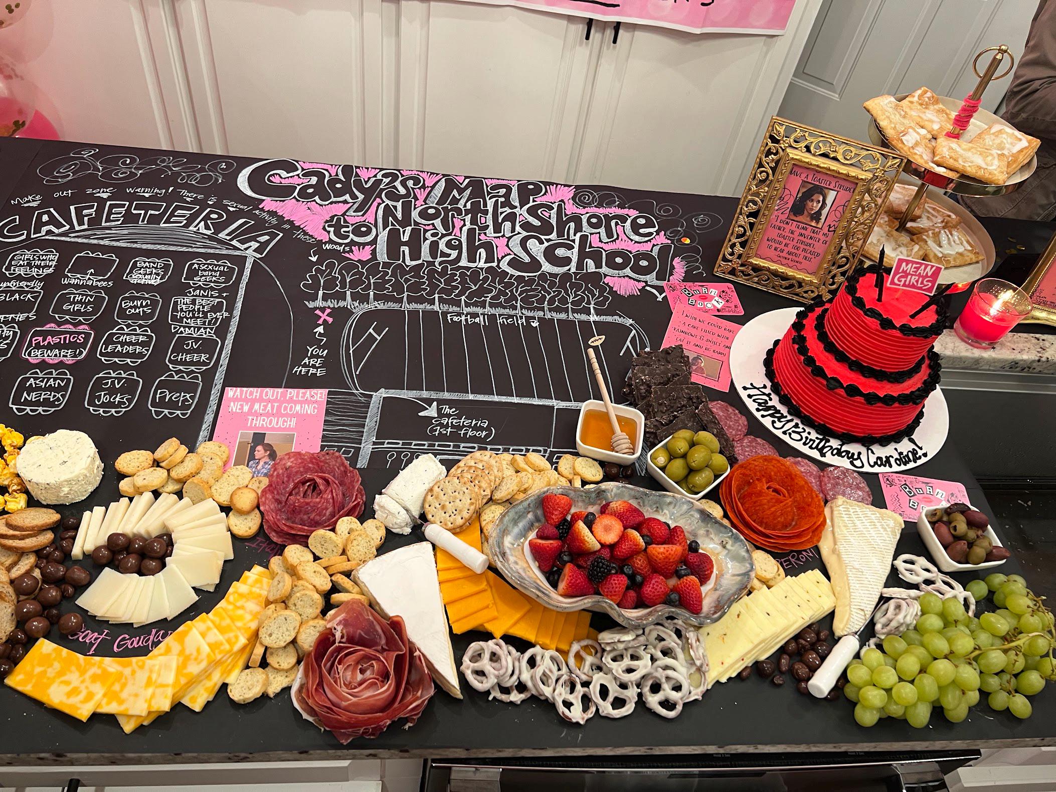 Mean Girls Cadys Map to North Shore 14.5x24 PDF, INSTANT DOWNLOAD (with ...