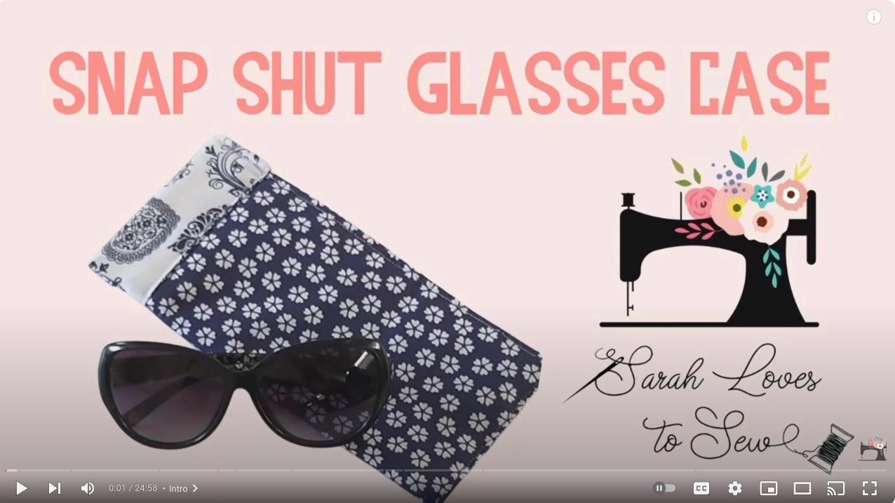 PDF Glasses Case Pattern - Etsy
