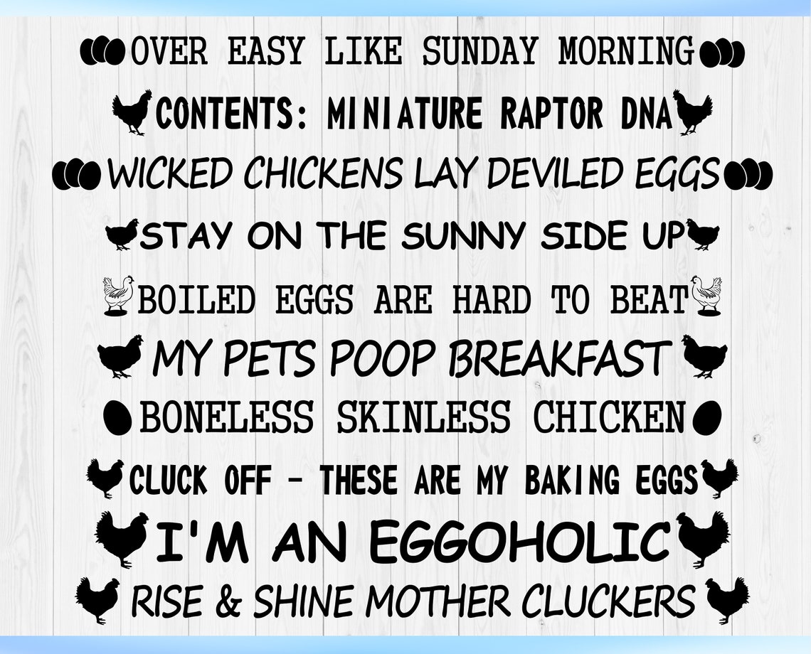 Egg Container Svg Bundle Egg Holder Sayings Svg Chicken Egg - Etsy