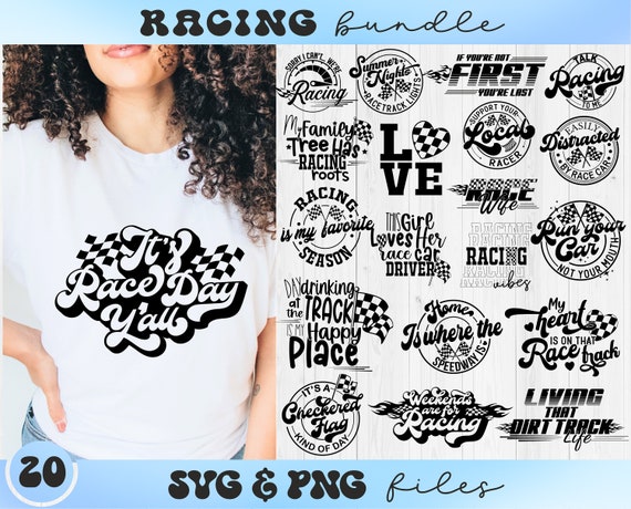 Racing SVG Bundleracing Quote Svgracing Sayings Svgcar - Etsy