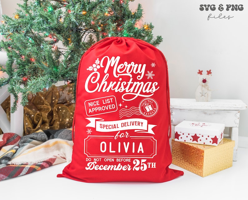 Santa Sack Svg Bundle Christmas Santa Sack Svg Santa Sack - Etsy