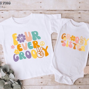 Groovy Family SVG Bundle, Retro Family Svg, Groovy Birthday Svg ...