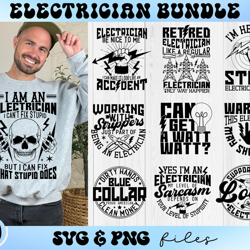 Electrician Shirt - Etsy