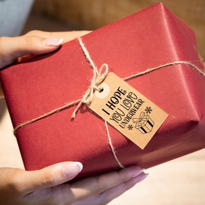 Gift Tag Quote SVG Bundle, Funny Christmas Gift Tags Svg, Sarcastic ...