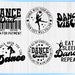 Dance SVG Bundle, Dancer Shirt Svg, Dance Life Svg, Dance Mom Svg ...