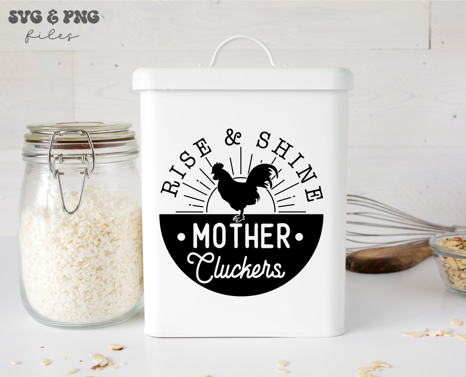 Rise and Shine Mother Cluckers SVG Farmhouse Sign Svg Funny - Etsy