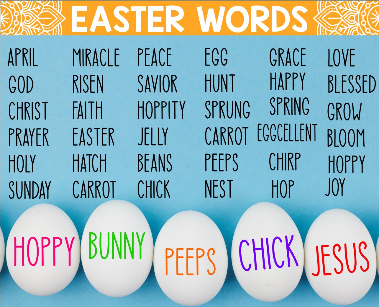 Easter Phrases