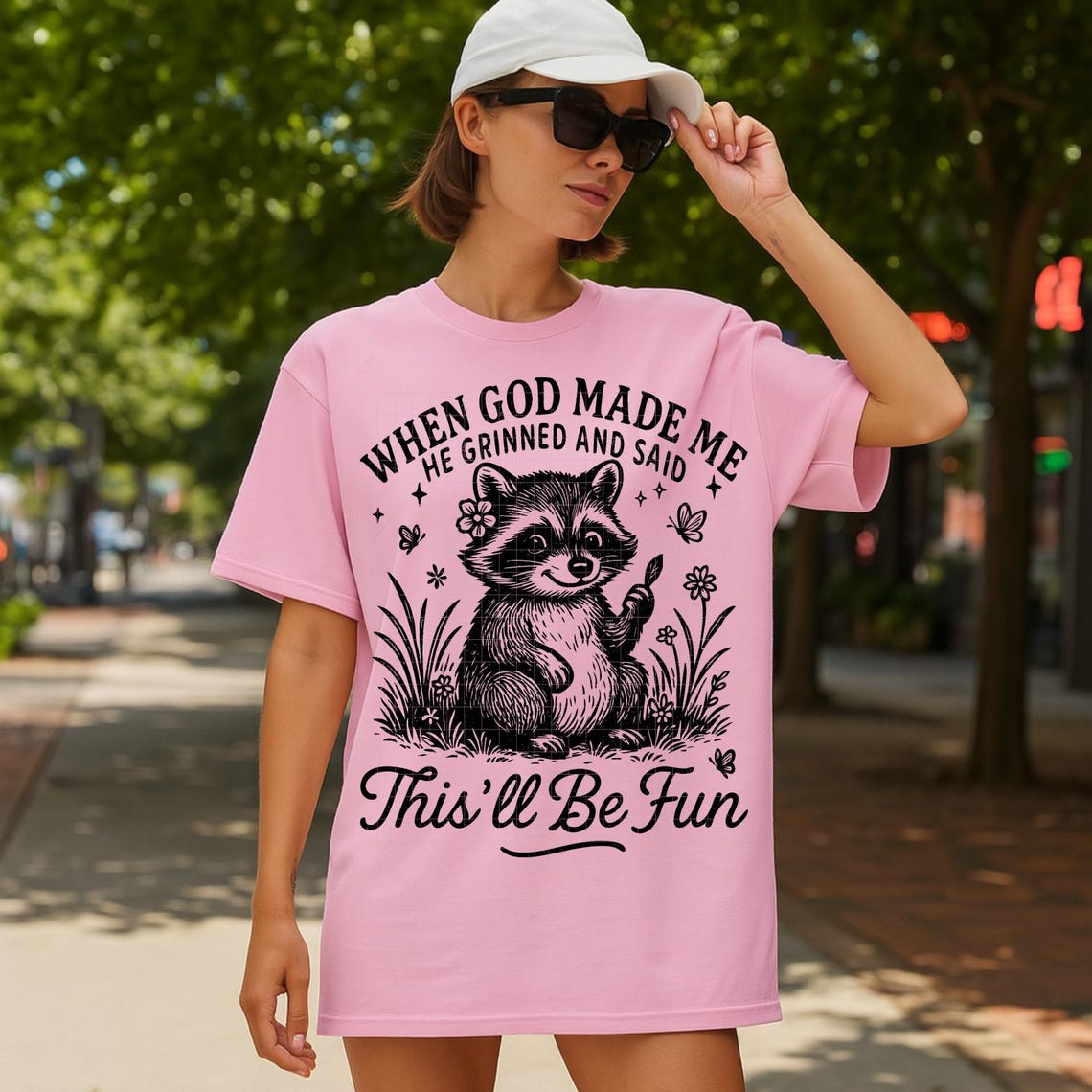 When God Made Me He Grinned and Said This'll Be Fun PNG SVG, Funny ...