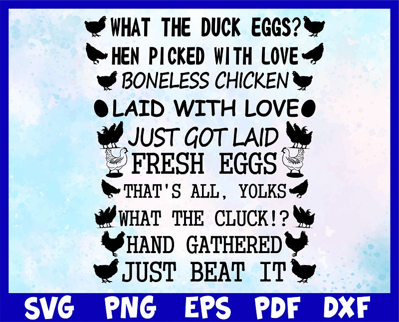 Egg Container Sayings Svgfarm Fresh Eggs Svgchicken Egg | Etsy