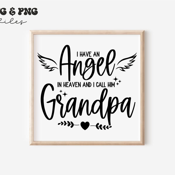 Grandpa of an Angel - Etsy