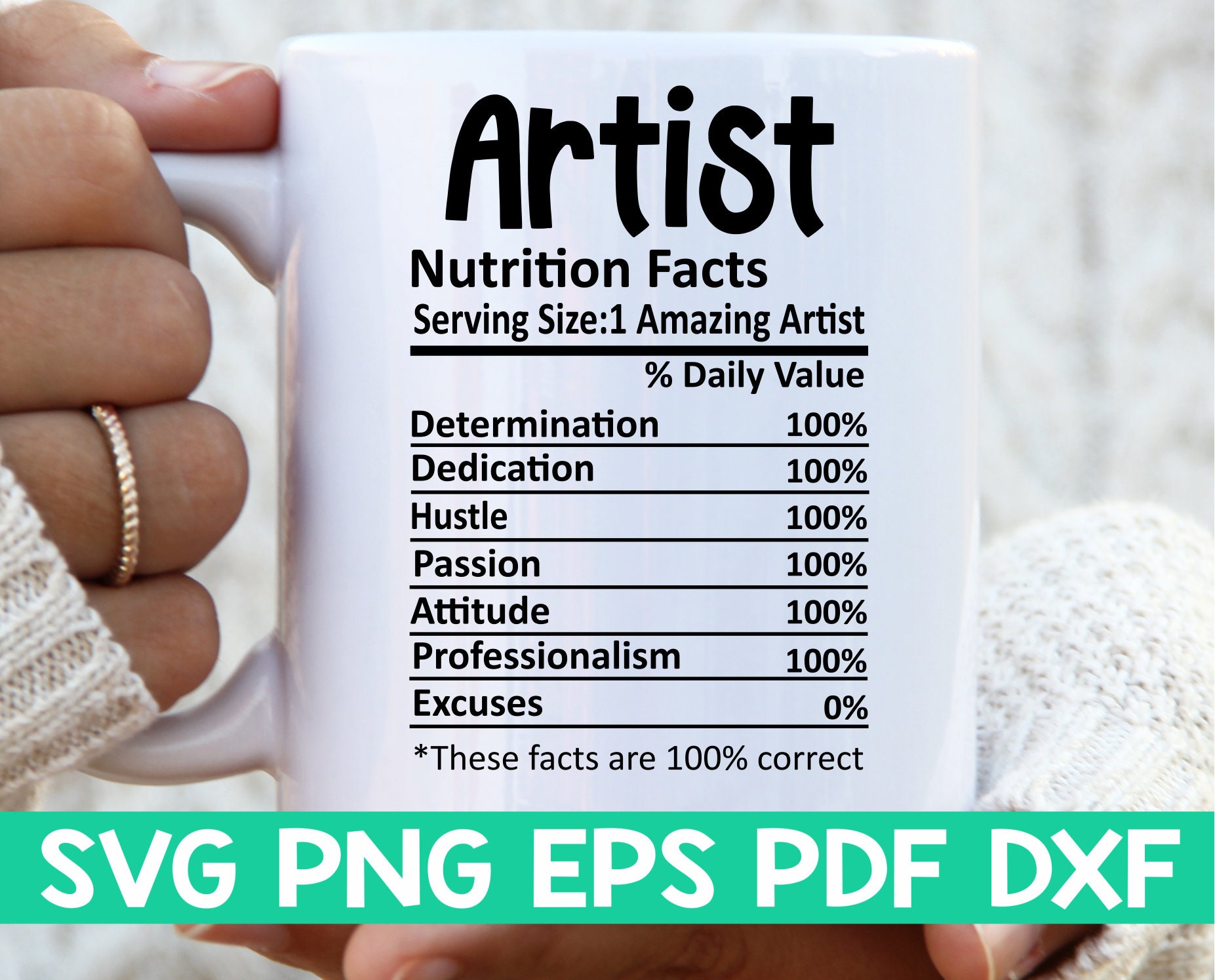 Artist Nutrition Facts Svg,artist Nutritional Facts Svg,artist Shirt ...