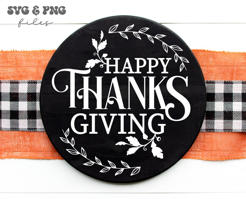 Fall Round Sign Svg Bundle, Thanksgiving Round Door Hanger Svg, Autumn ...