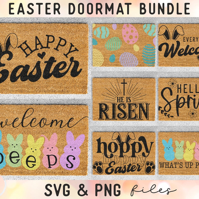 Easter Mat Stencils - Etsy