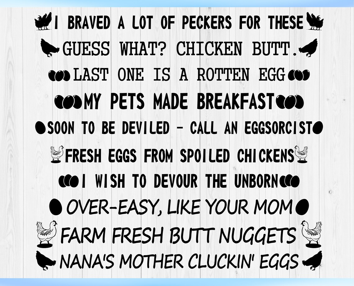 Egg Container Svg Bundle Egg Holder Sayings Svg Chicken Egg - Etsy