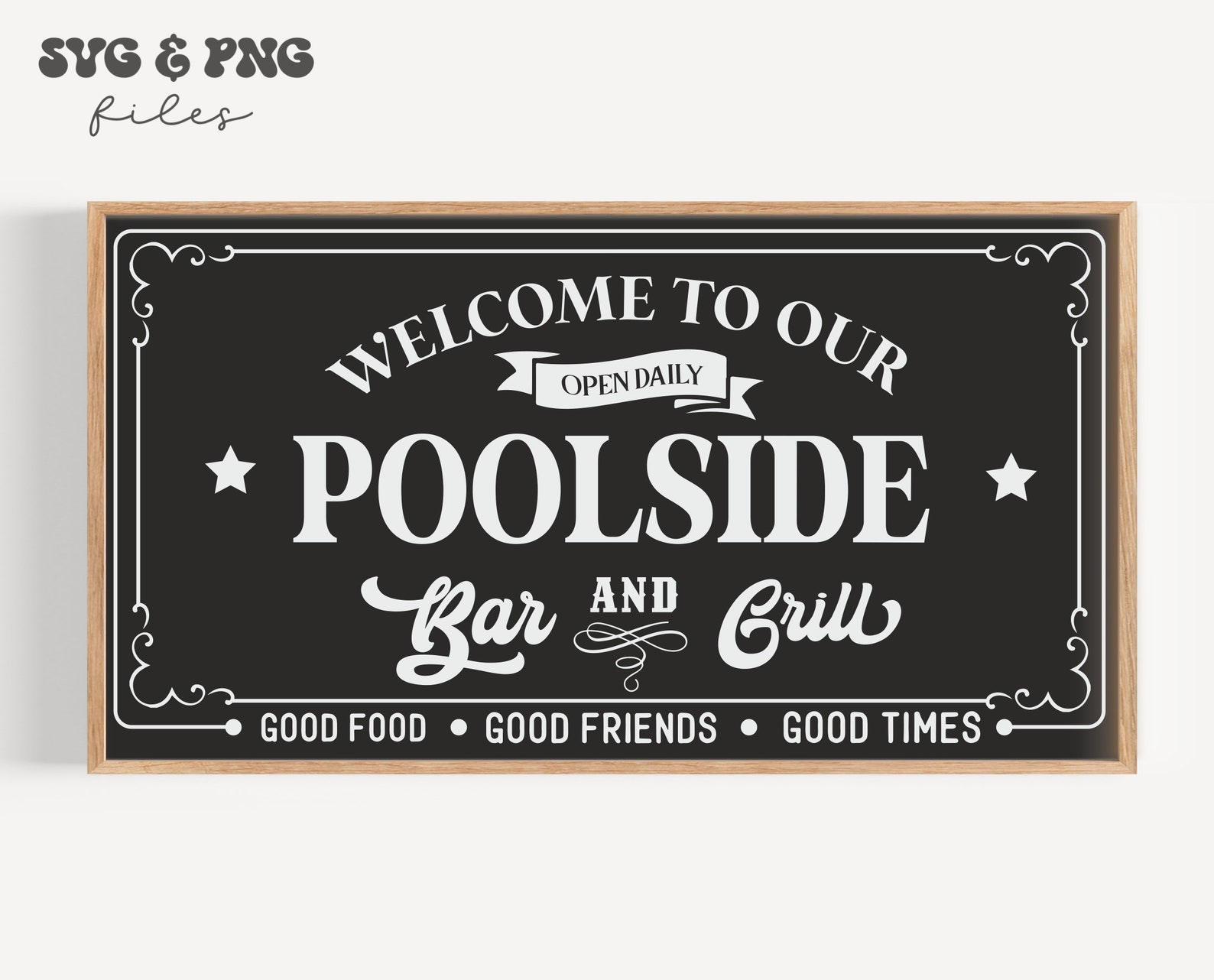 Welcome to Our Poolside Bar and Grill Svg,poolside Sign Svg,welcome ...