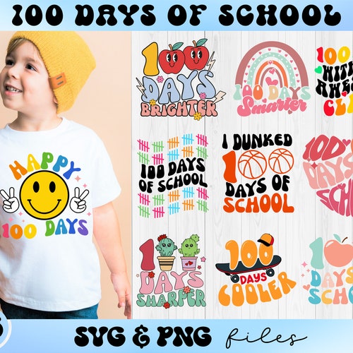 School Svg Bundle Back to School Svg100 Days of School Svg - Etsy