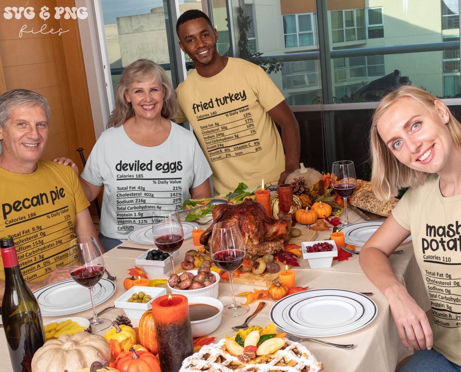 Thanksgiving Nutrition Facts Svg Nutrition Food Facts Svg - Etsy