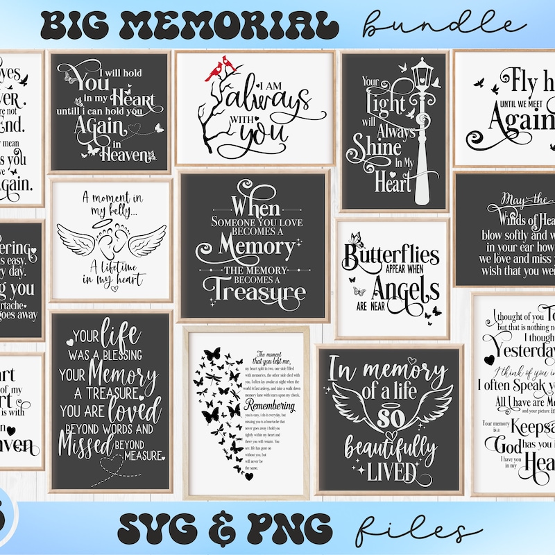Memorial Quotes - Etsy
