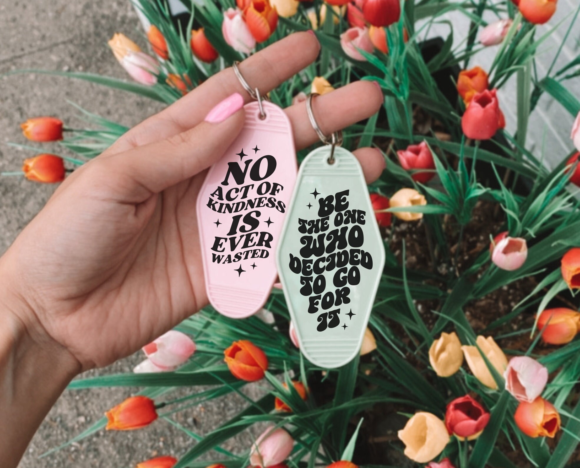 Motivational Motel Keychain SVG Bundle, Motivational Hotel Keychain Svg ...