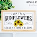 Sunflower Sign SVG Bundle, Sunflower Quotes Svg, Farmers Market Svg Set ...