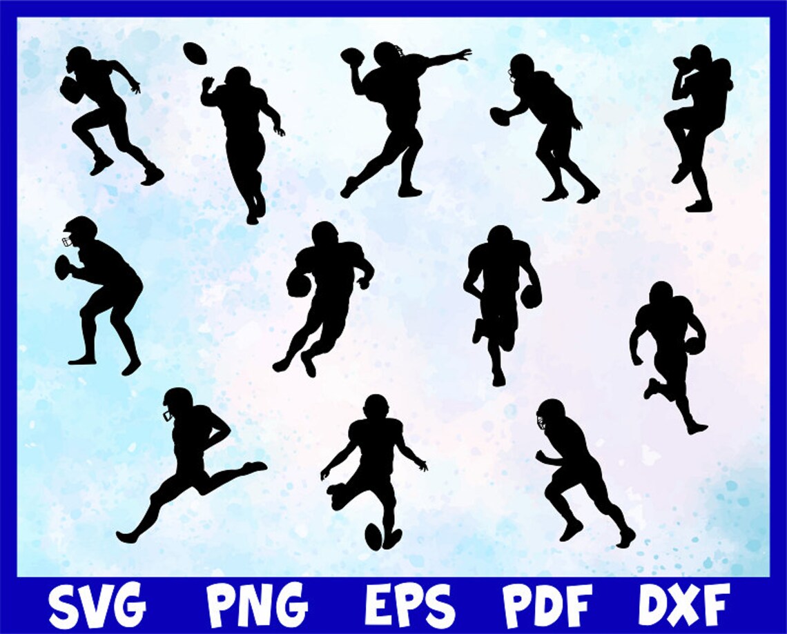 Football Svgfootball Player Svgfootball Helmet Svgfootball - Etsy