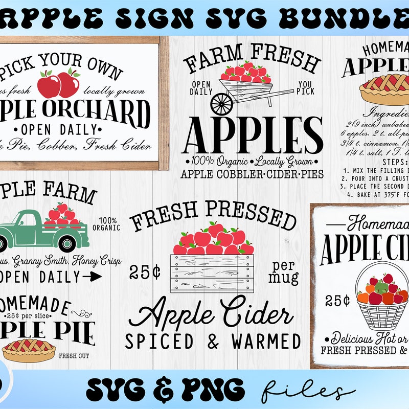 Apple Pie Logo Svg - Etsy Canada