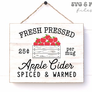 Apple Sign SVG Bundle, Fresh Apples Farm Svg Set, Farmers Market Apple ...