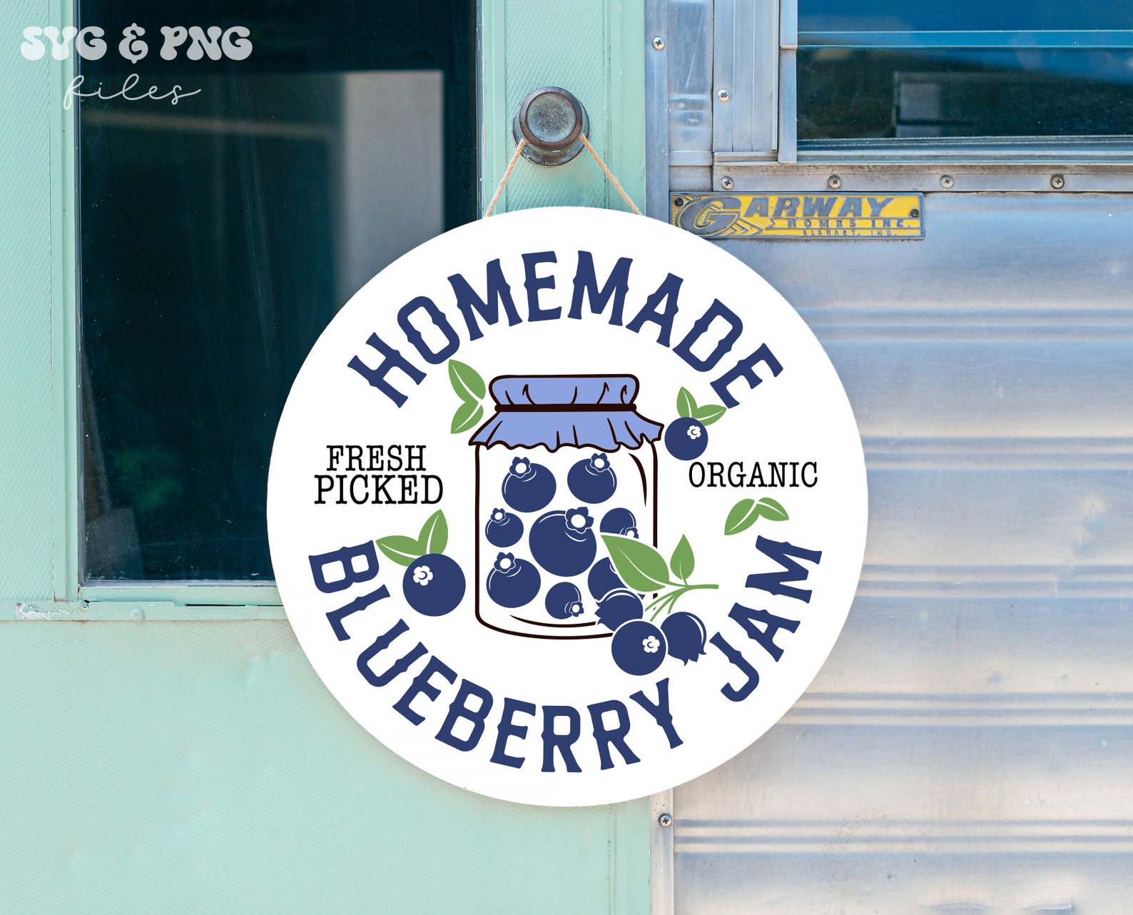 Blueberry Sign SVG Bundle, Farm Fresh Blueberries Svg, Local Blueberry ...