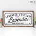 Lavender Sign SVG Bundle, Farmhouse Festival Svg, Summer Sign SVG, Farm ...