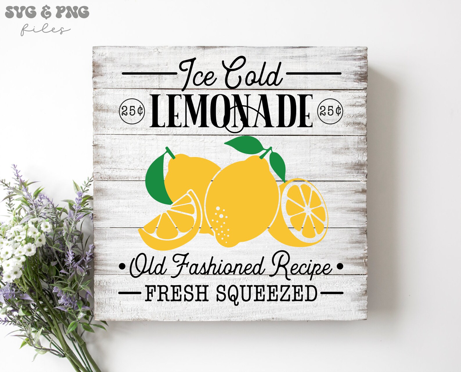 Lemon Sign SVG Bundle, Lemonade Stand Sign Svg, Fresh Lemons Svg ...