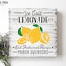 Lemon Sign SVG Bundle, Lemonade Stand Sign Svg, Fresh Lemons Svg ...