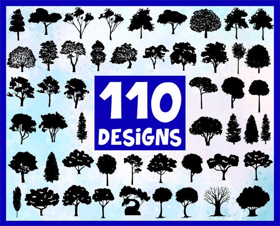 Tree Svgtree Svg Files for Cricuttree Silhouettetree Bundle | Etsy UK
