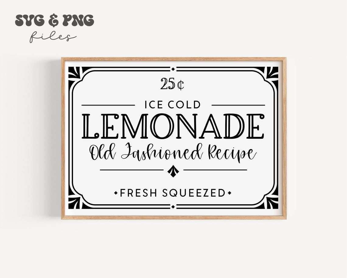 Lemonade SVG Bundle,lemonade Stand Svg,lemonade Sign Svg,freshly ...