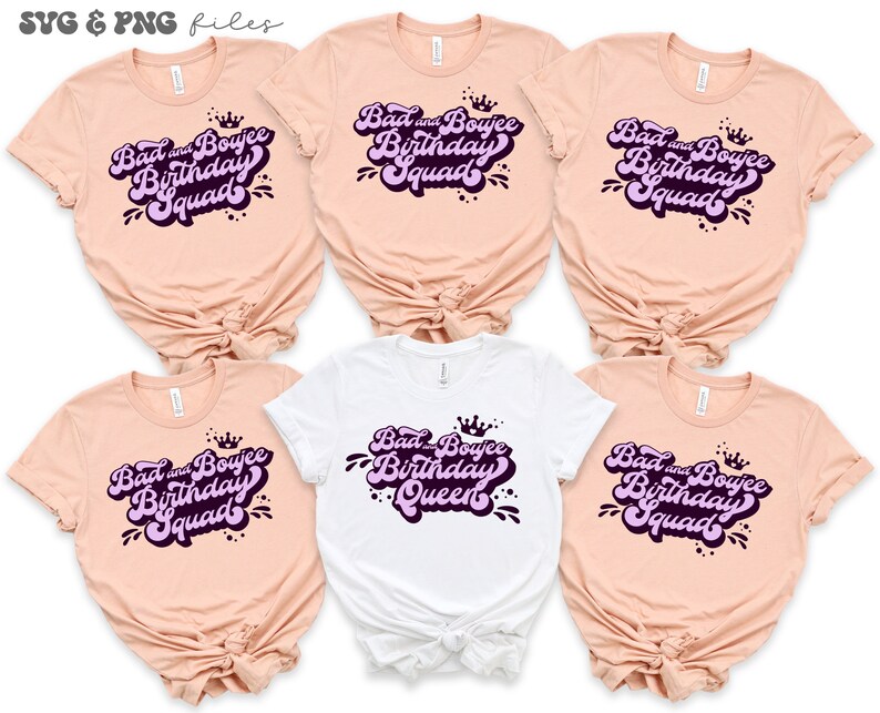 Bad and Boujee Birthday Queen Svgbad and Boujee Birthday - Etsy