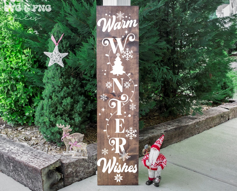 Winter Porch Sign Svg Bundle Winter Porch Sign Svg Winter - Etsy