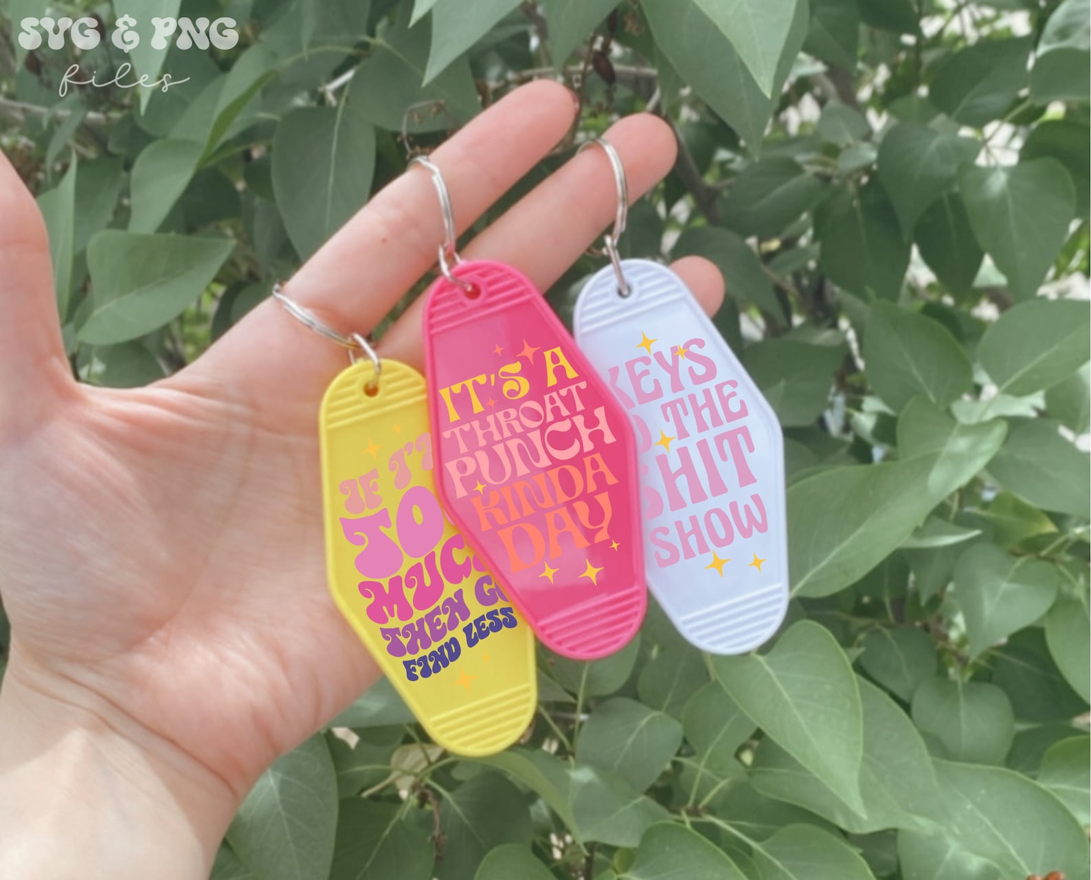 Sassy Motel Keychain SVG Bundle, Funny Motel Keychain Svg, Retro Hotel ...