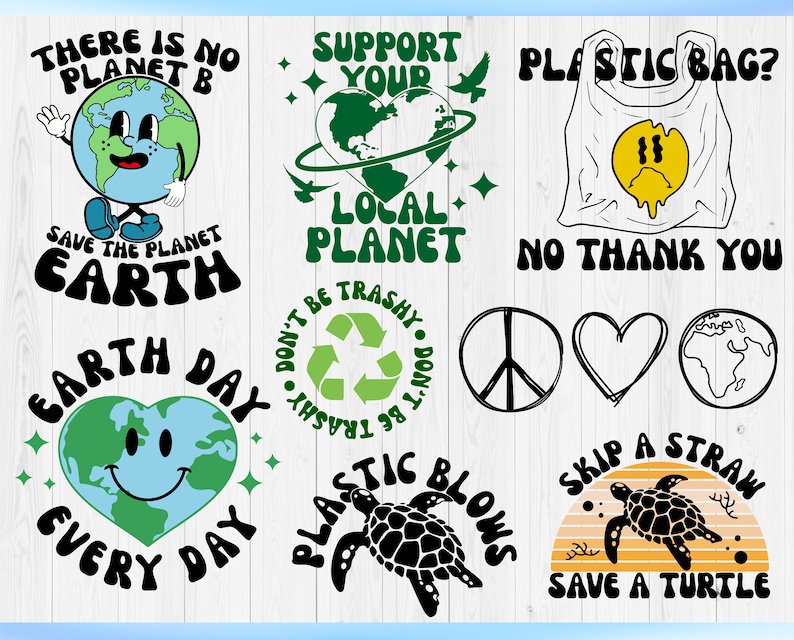 Erth Day SVG Bundle Earth Day Everyday Svg Mother Earth Svg - Etsy
