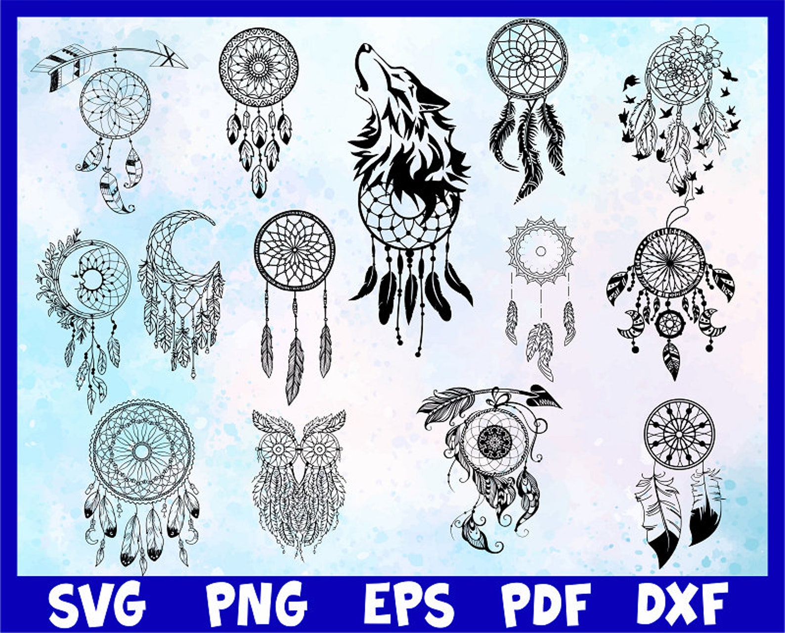 Dream Catcher Svgdream Catcher Svg Filedream Catcher - Etsy