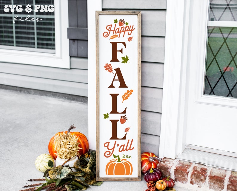 Fall Porch Sign Svg Bundle Thanksgiving Porch Sign Svg Fall - Etsy