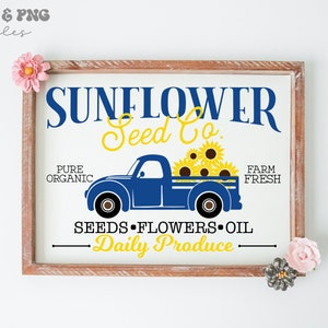 Sunflower Sign SVG Bundle, Sunflower Quotes Svg, Farmers Market Svg Set ...