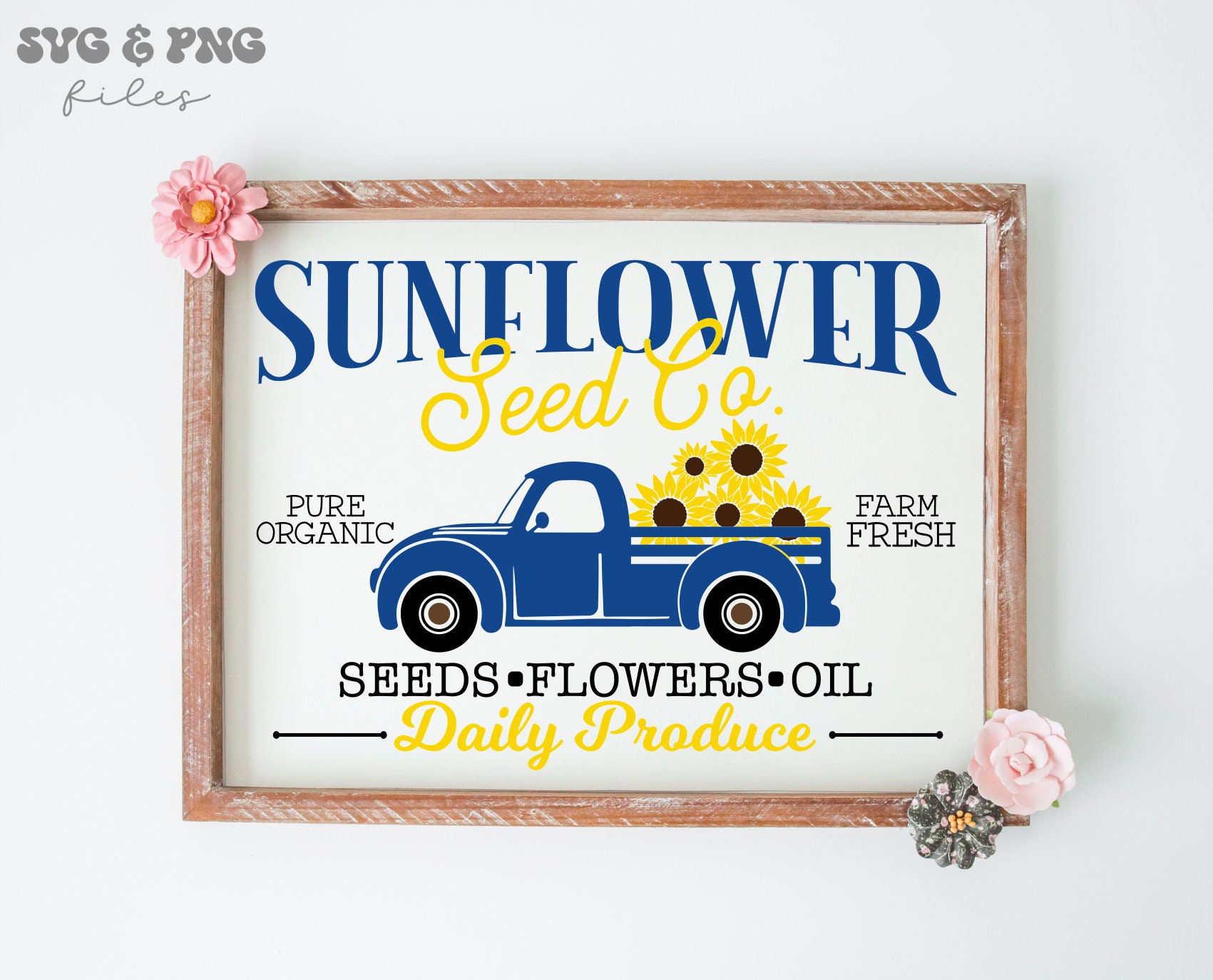 Sunflower Sign SVG Bundle, Sunflower Quotes Svg, Farmers Market Svg Set ...
