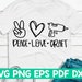 Peace Love Craft Svg,peace Love Cut File,peace Love Quote,peace Love ...
