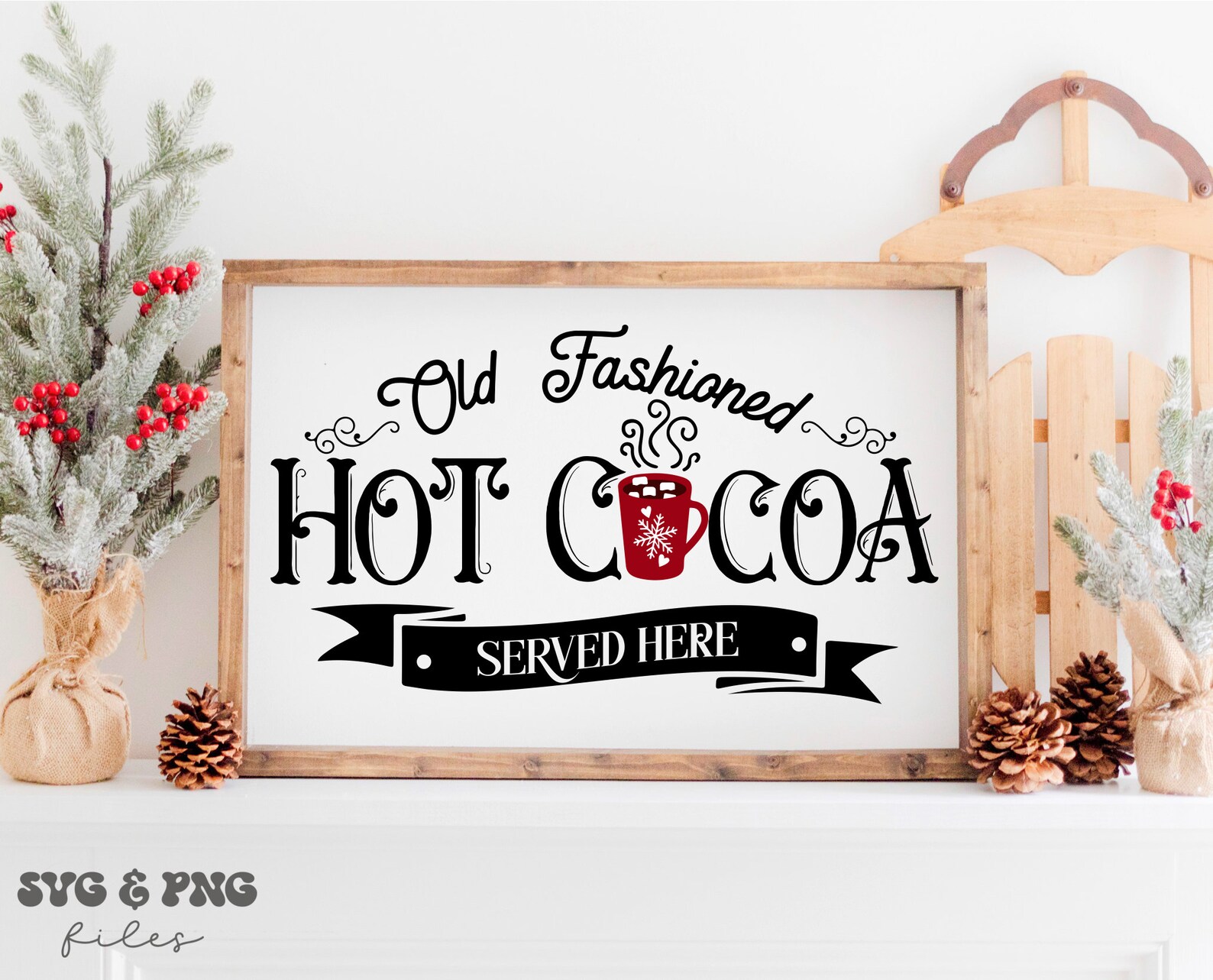 Hot Cocoa Svg Bundle Christmas Hot Cocoa Sign Svg Hot Cocoa - Etsy