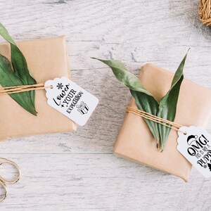 Gift Tag Quote SVG Bundle, Funny Christmas Gift Tags Svg, Sarcastic ...